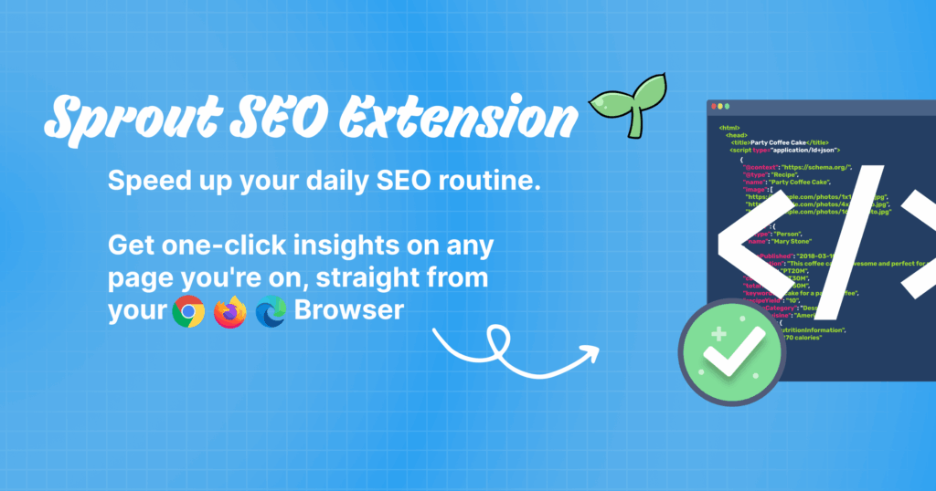 Changelog | Sprout 🌱 SEO Brower Extension